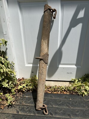 Old Vintage Antique Primitive Horse Ox Harness Hitch Single Tree Yoke ...