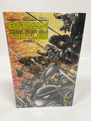 Batman & TMNT Teenage Mutant Ninja Turtles Omnibus New DC/IDW Comics HC ...