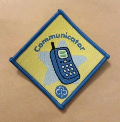 Brownie Interest Badge (Old-Style) Communicator Girlguiding UK | eBay UK