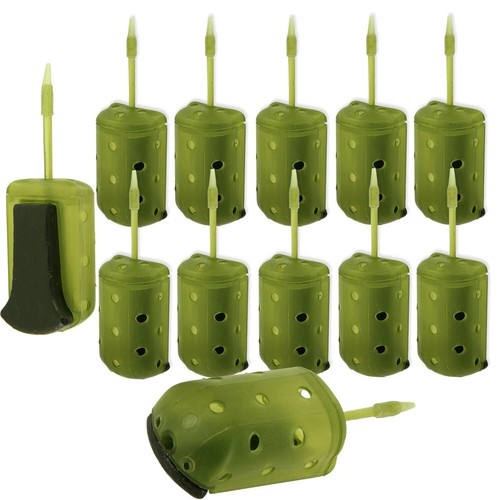 Fishing Inline Bolt Feeder – 110g Blockend Swim Maggot Heavy Feeders ...