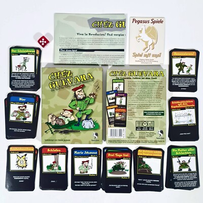 2009 Pegasus Card Game Chez Guevara German Slack Army Military Satire ...