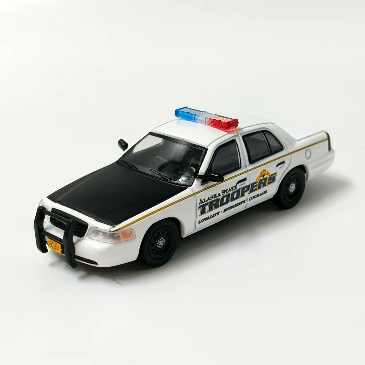 1:64 Scale 1964 Ford Crown Victoria Alaska Police Diecast Model Car | eBay