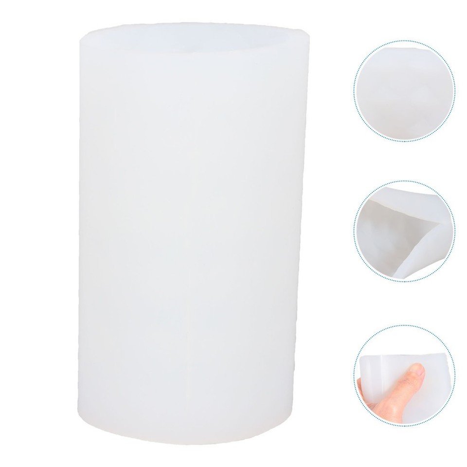 Durable White Silicone Mold For Candles Making Mold Durable Silicone ...