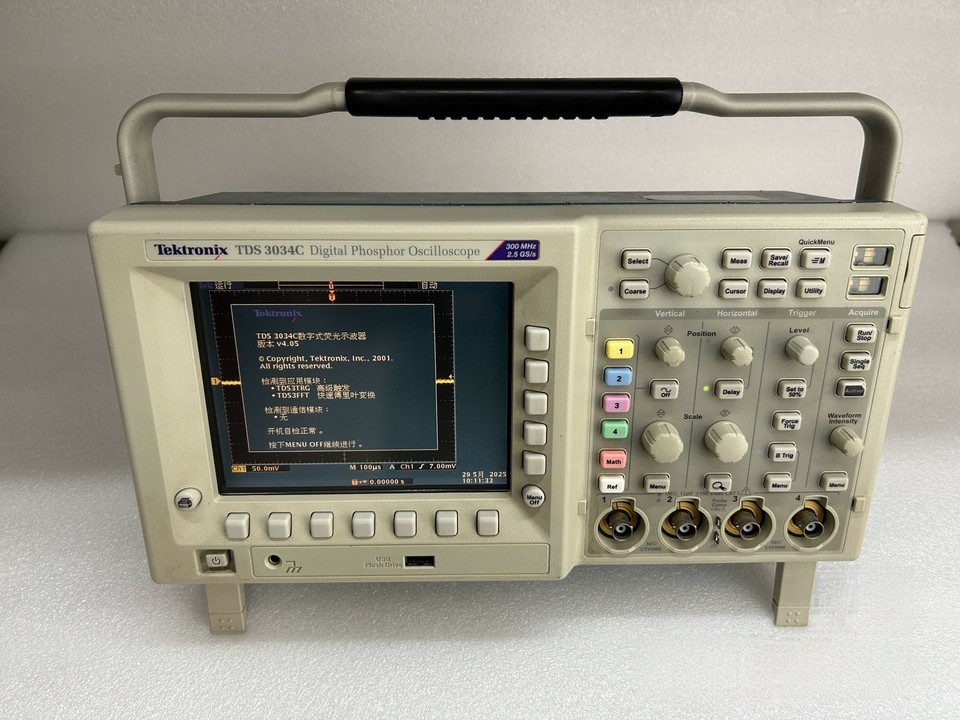 Tektronix TDS3054C oscilloscope 4passage 500MHz 5GS/s | eBay