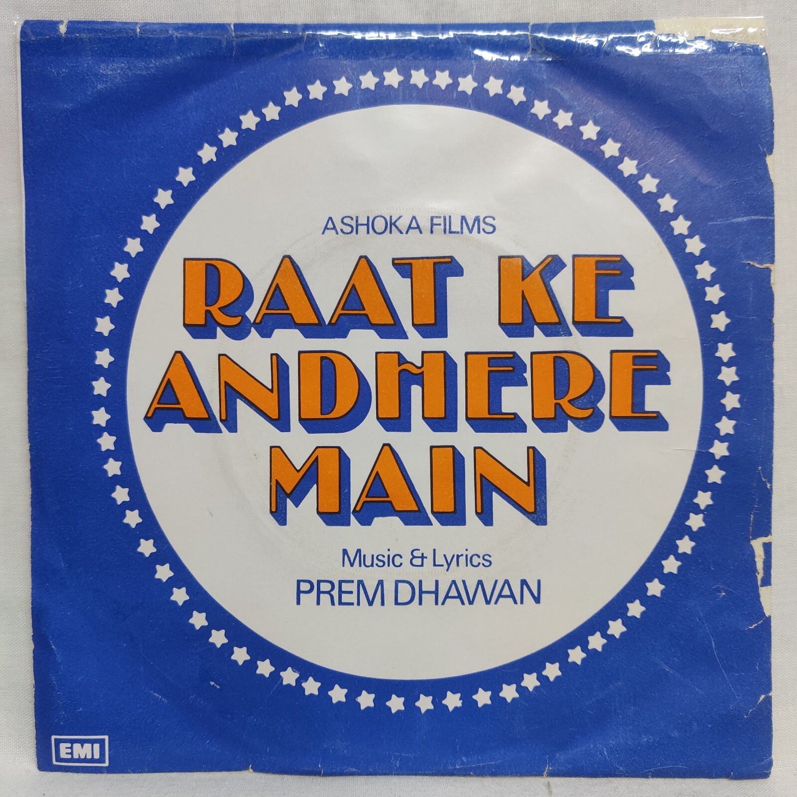 Raat Ke Andhere Main Vinyl Record Prem Dhawan EP 45 Rpm Bollywood Hindi ...
