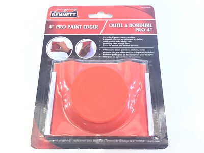 Bennett 4” Pro Paint Edger Pad Painter Tool With Guide Wheel For Fast ...