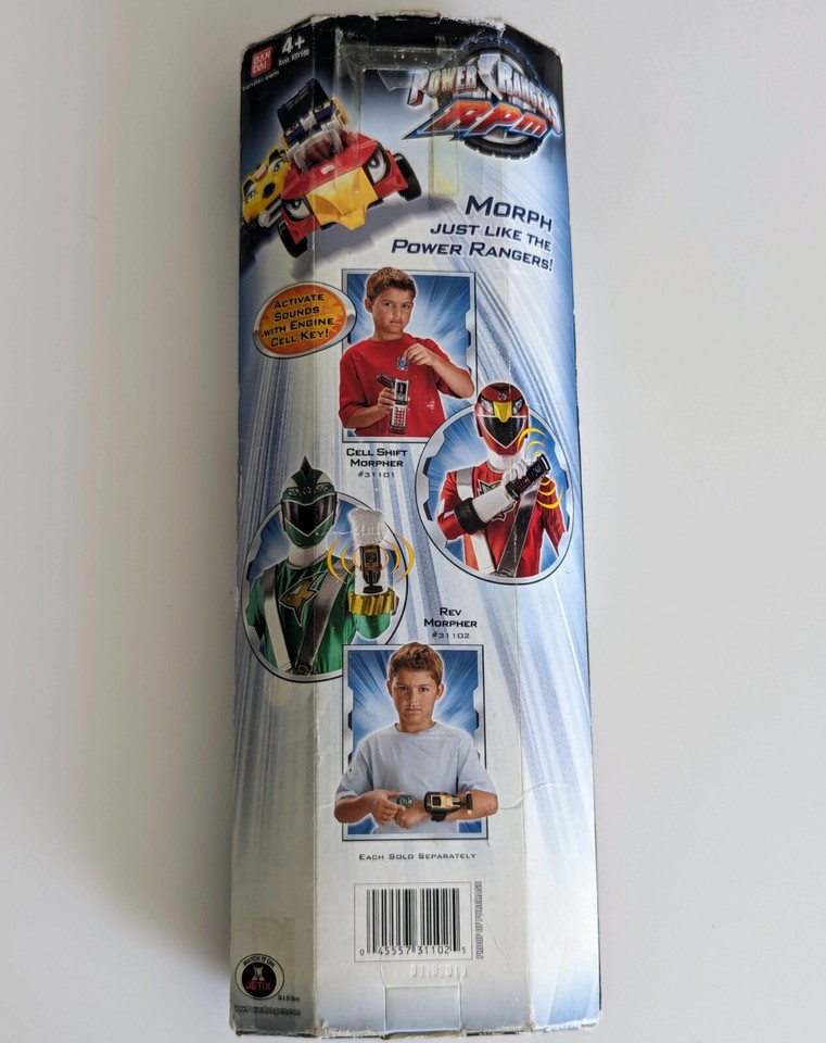 Rev Morpher Power Rangers RPM 2009 Bandai *Warn Packaging* NEW SEALED ...