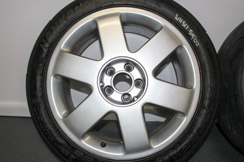 00-06 Audi TT OEM 8N0601025A 6 spoke wheels rims SET 7.5 X 17 ET32 ...