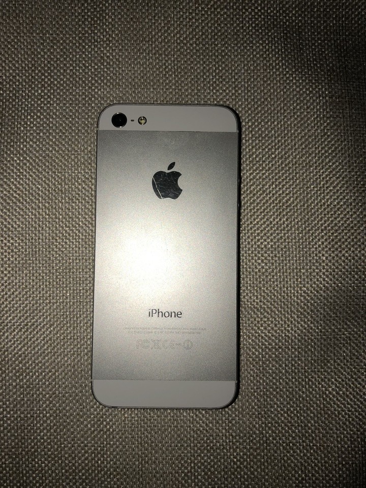 Apple iPhone 5 - 16GB - White & Silver (AT&T) A1428 (GSM) | eBay