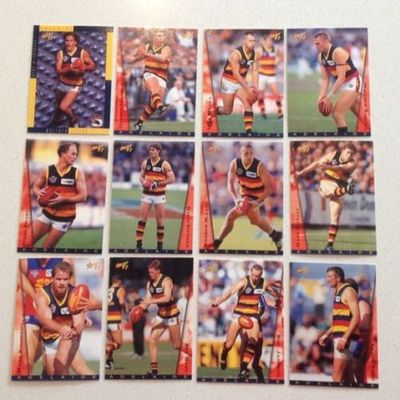1997 AFL SELECT ADELAIDE CROWS 12 CARD COMMON TEAM SET | eBay Australia