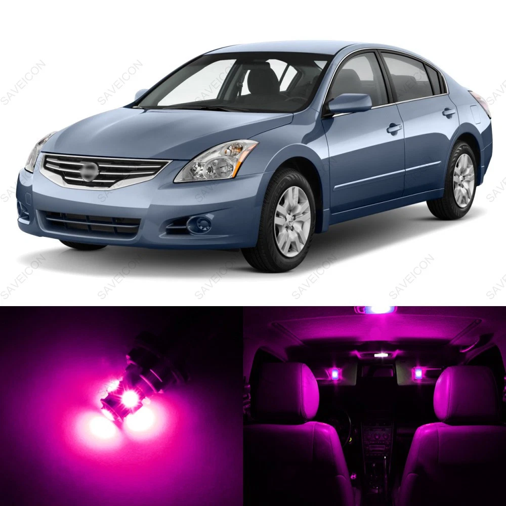 Pink Nissan Interior