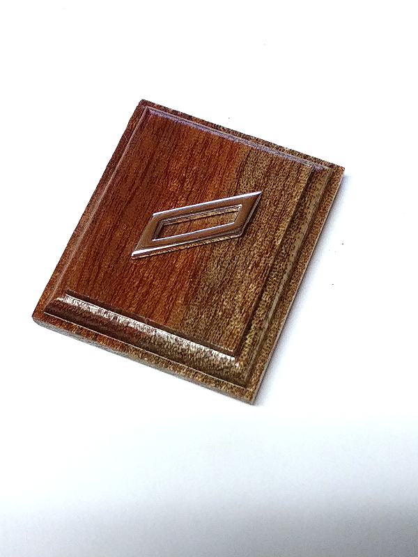 US Navy USN Seaman E-2 Collar Device Rank Insignia Mounted On Wood | eBay