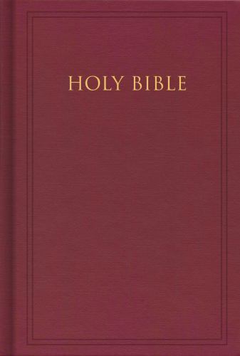 KJV Pew Bible, Maroon Hardcover - 9781586409425, Holman Bible Staff ...