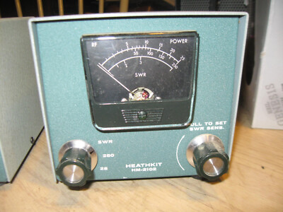 HEATHKIT PAIR SWR METERS 2102 /102 | eBay