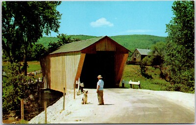 Covered Bridge Proctor Vermont VT Postcard | eBay