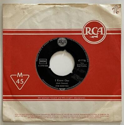 Jim Reeves I Know One / I'm Gettin' Better 45 Country RCA Victor ...