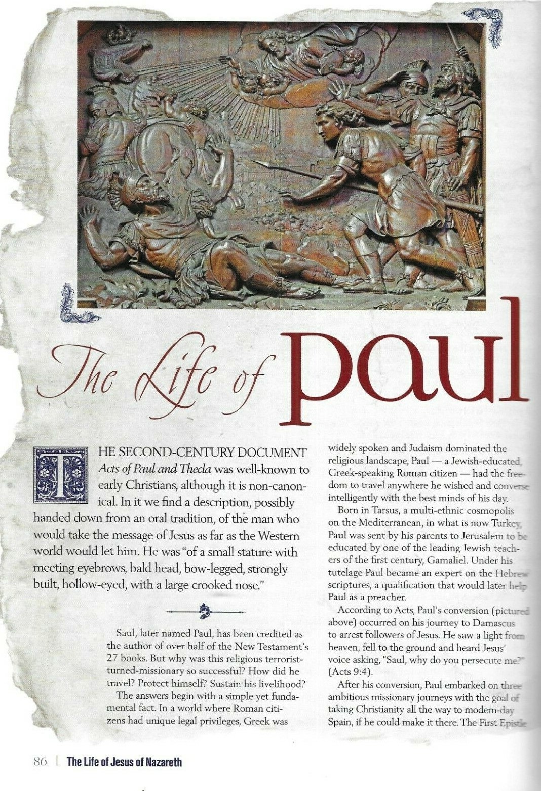 Life Of Jesus Of Nazareth Magazine Historical Journey Of Man And ...