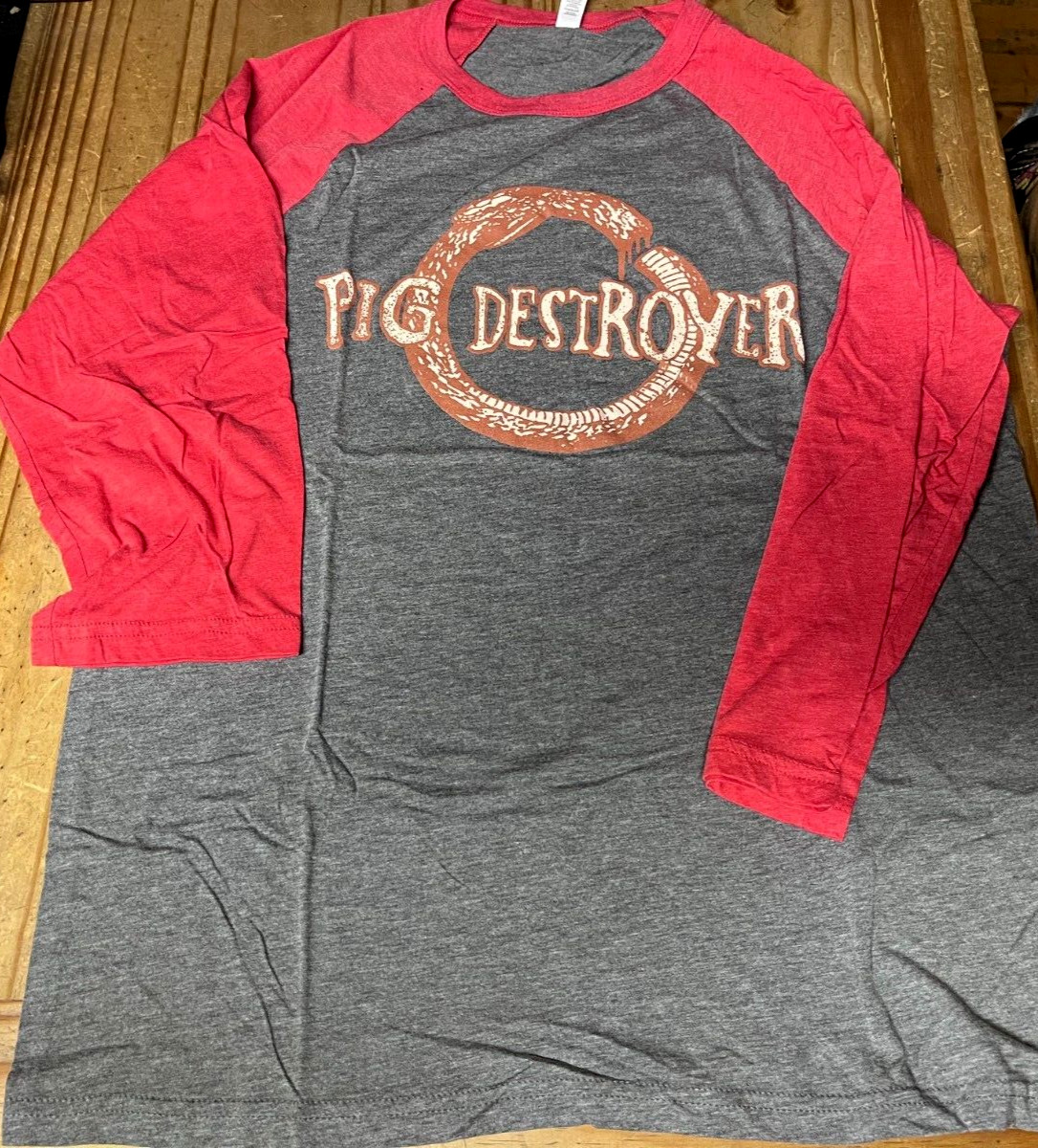 Pig Destroyer Vintage Raglan Shirt CATTLE DECAPITATIO… - Gem