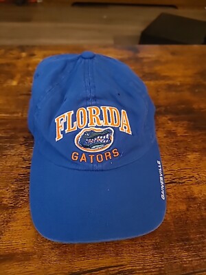 Florida Gators Blue Hat Adjustable Baseball Ball Cap Gainesville | eBay