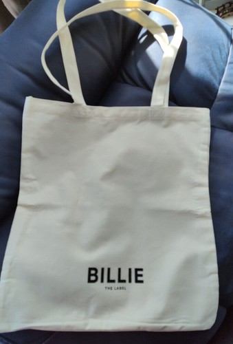 BILLIE THE LABEL EVERYDAY CANVAS TOTE BAG Billie Eilish NEW!! BOGO Free ...
