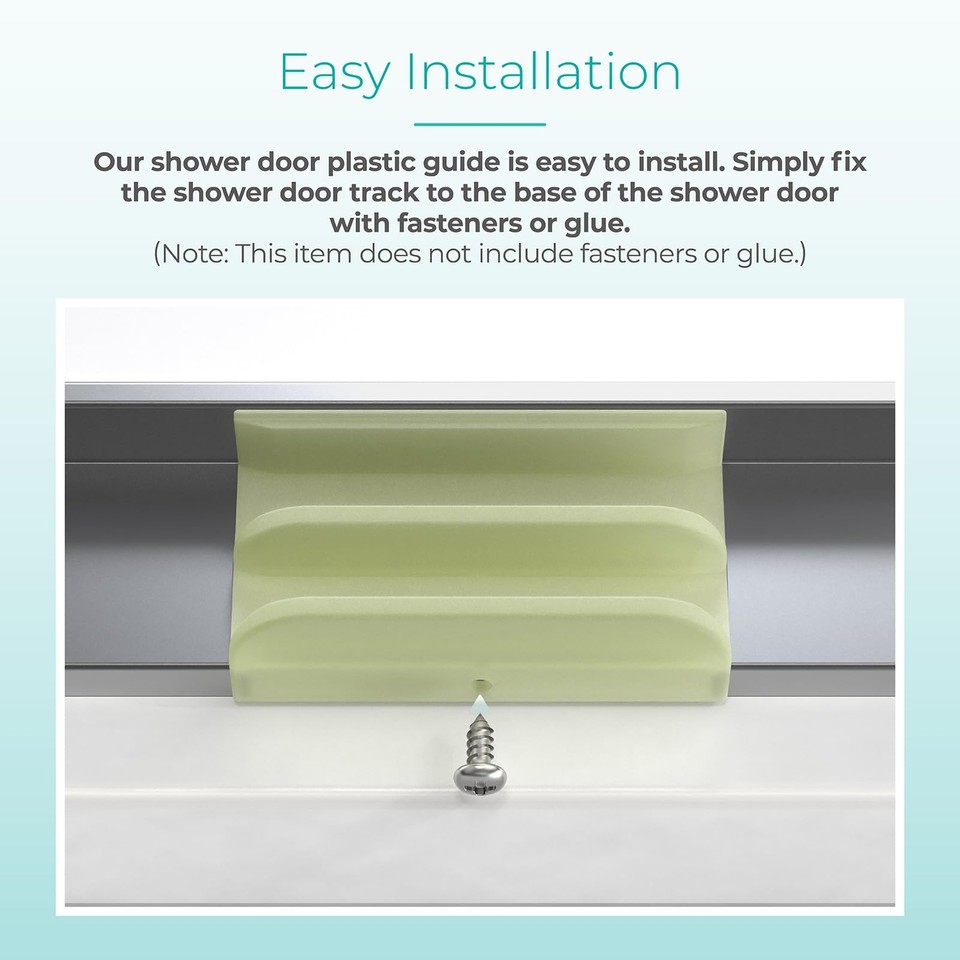 Sliding Shower Door Bottom Guide M 6219 Glass Shower Door Track ...