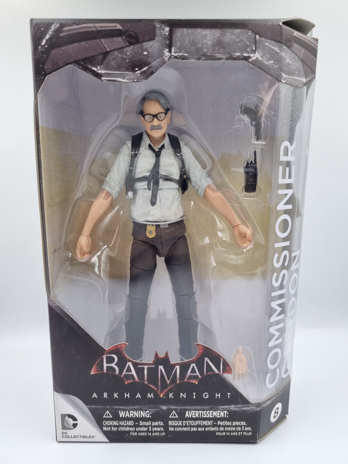 DC Collectibles Batman Arkham Knight No. 8 COMMISSIONER GORDON 6 ...