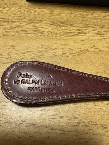 Ralph Lauren Men Accessories Rare Polo Leather Keychain Limited Edition ...