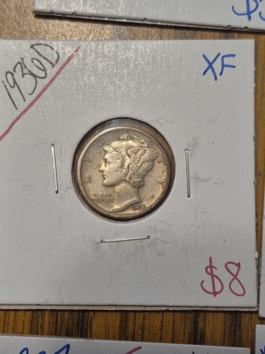 Lot of 25 1935-1939 90%Silver Mercury Dimes. P,D&S. Many High Quality Coins | eBay