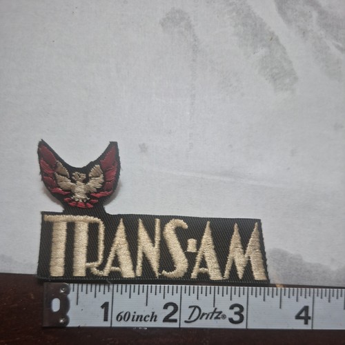 New Old Stock Vintage Retro PONTIAC FIREBIRD TRANS AM Embroidered Iron ...