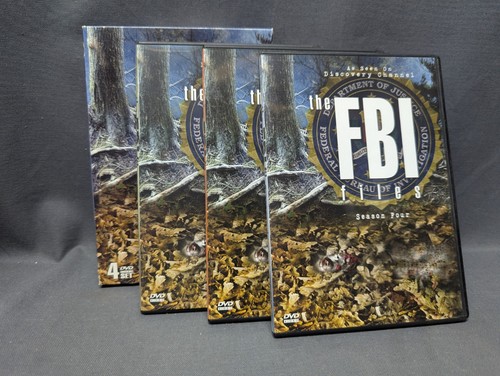 The FBI Files Season 4 - c 2009 4 DVD set with sleeve - Very good ...