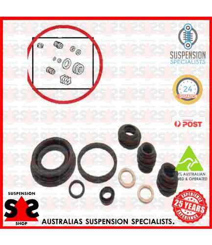 Rear Axle Repair Kit, Brake Caliper Suit HONDA Jazz Iii (Ge_, Gg_, Gp ...