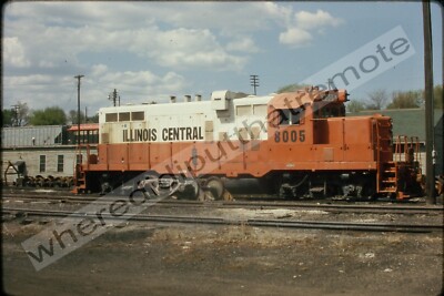 Original Slide Illinois Central IC 8005 EMD GP10 Fort Dodge IA 5-4-74 ...