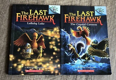 Lot 2 The Last Firehawk Book Series By Katrina Charman 2,4 Scholastic ...