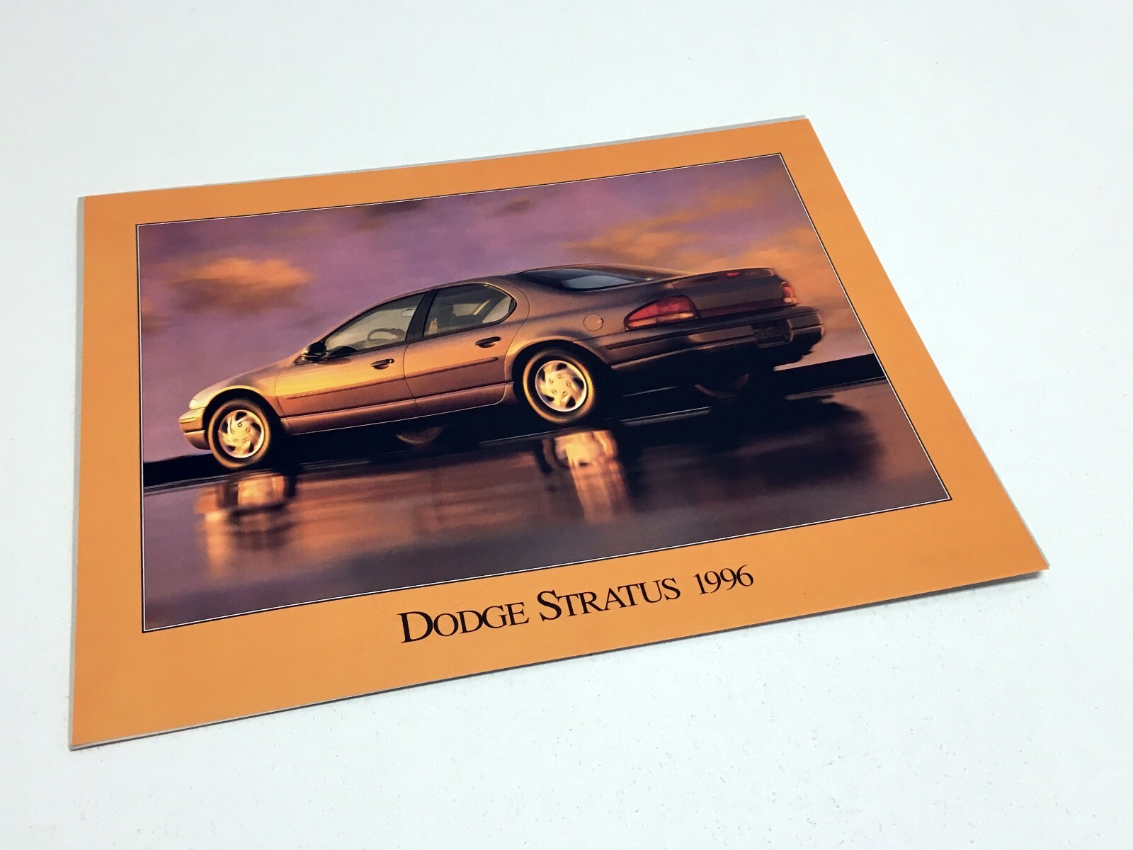 1996 Dodge Stratus Information Sheet Brochure | eBay