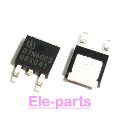 5 PCS SPD07N60C3 TO-252 07N60C3 Cool Mosfet Power Transistor Chip | eBay