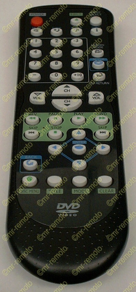 OEM Genuine EMERSON Remote Control for TV/DVD Combo Models LD195EMX ...