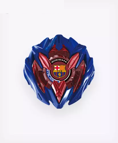 PSL BEYBLADE X UX00 DRANBUSTER 1-60A Metal Coat Blue FC Barcelona Ver ...