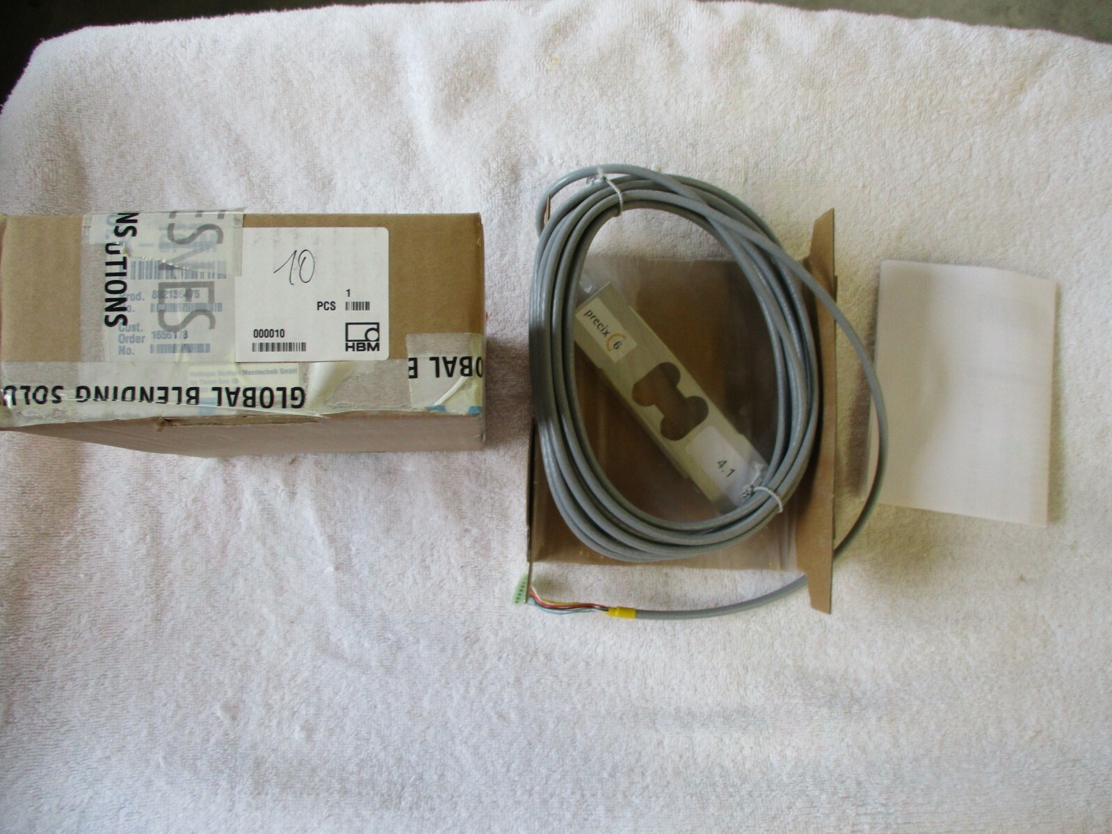 NIB HBM precix 6 Single Point Load Cell K-SP4M SP4M | eBay