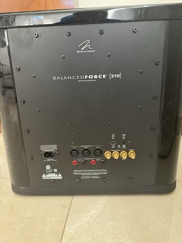 Martin Logan Balanced force 210 Subwoofer | eBay