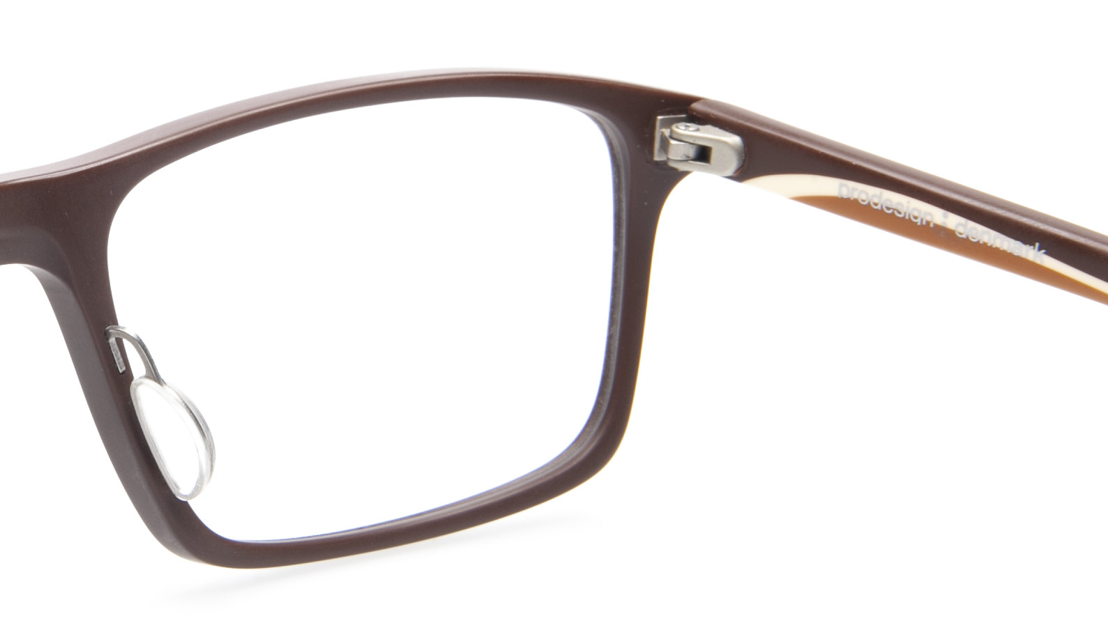 NEW PRODESIGN DENMARK 1726 1 c.5031 BROWN MATT EYEGLASSES 56-17-140 ...