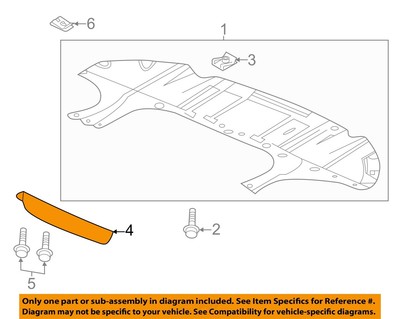 GMC GM OEM 2018 Terrain Front Bumper-Air Deflector Left 23188328 | eBay