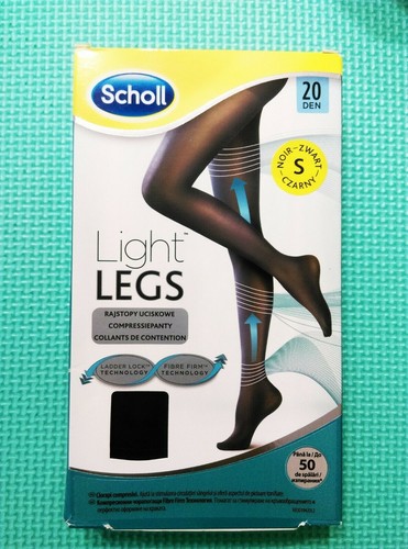 Scholl Light Legs Compression Tights Small Nude S noir noir soulage les ...