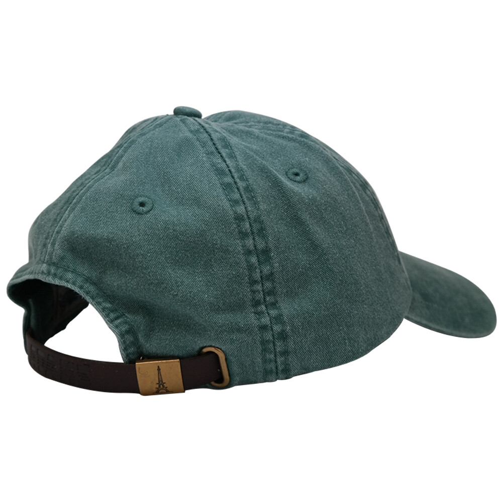 Sunbuster Extra Long Bill 100% Washed Cotton Cap with Leather ...