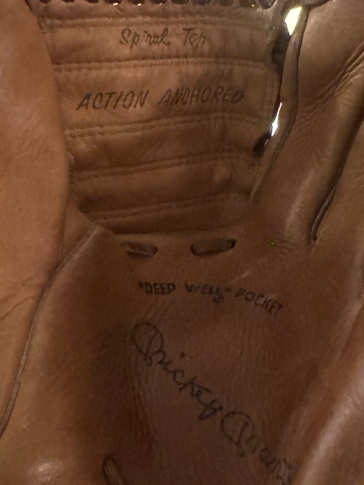 Rawlings RHT Mickey Mantle DF1 Model Baseball Glove. Made In USA (#010 ...