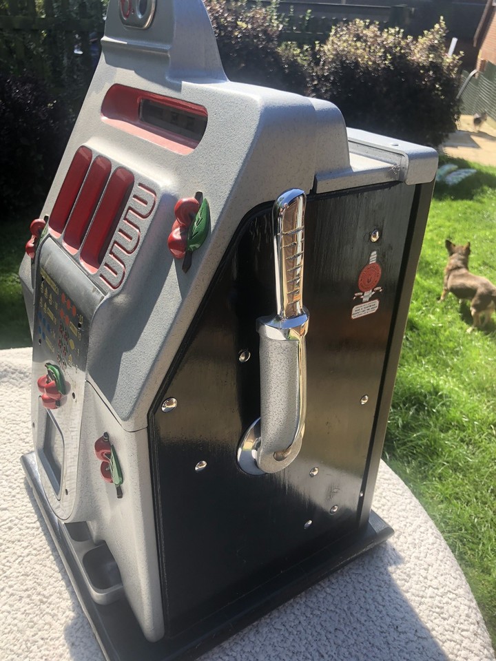 Vintage Six penny slot machine, one arm bandit for sale | eBay UK