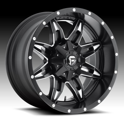 4/Fuel D567 Lethal Matte Black Milled 18x9 8x6.5 1mm (D56718908250) | eBay