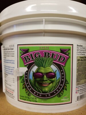 Advanced Nutrients Big Bud Powder 2.5Kg Bloom Booster 845268001778| eBay