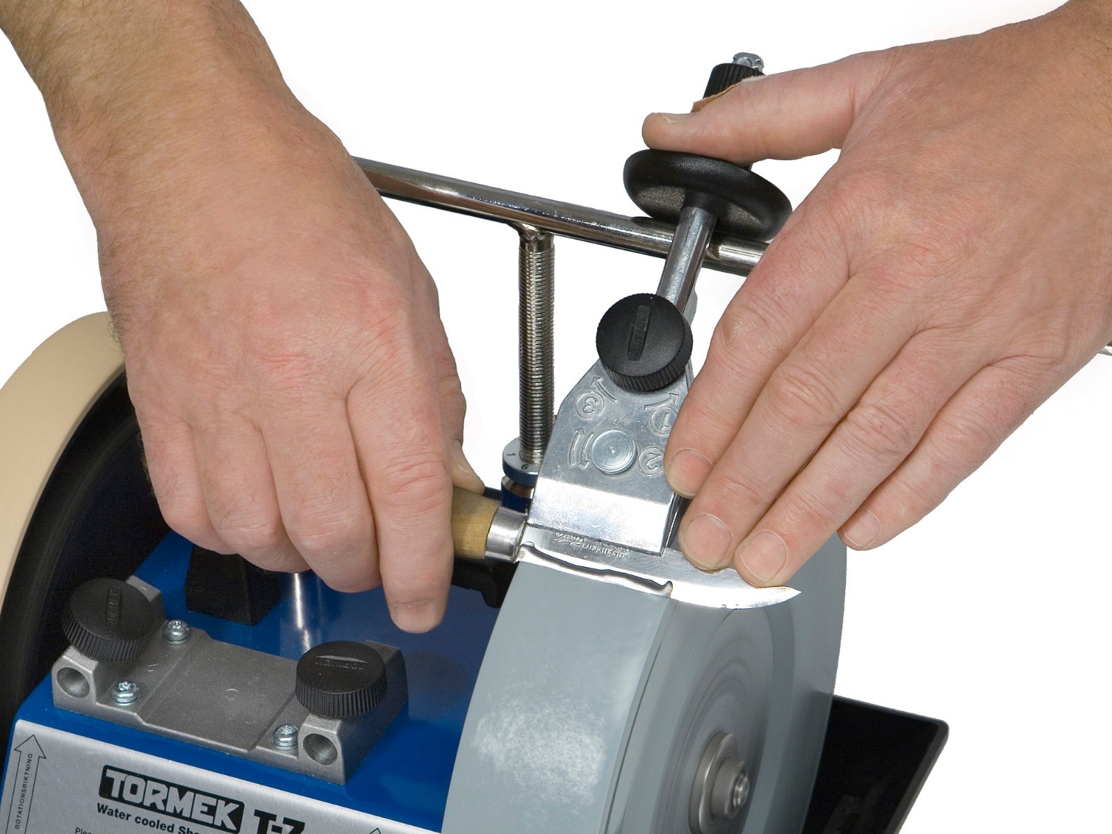 TORMEK Brand New T-4 Water Cooled Sharpening System with Chef's Package ...