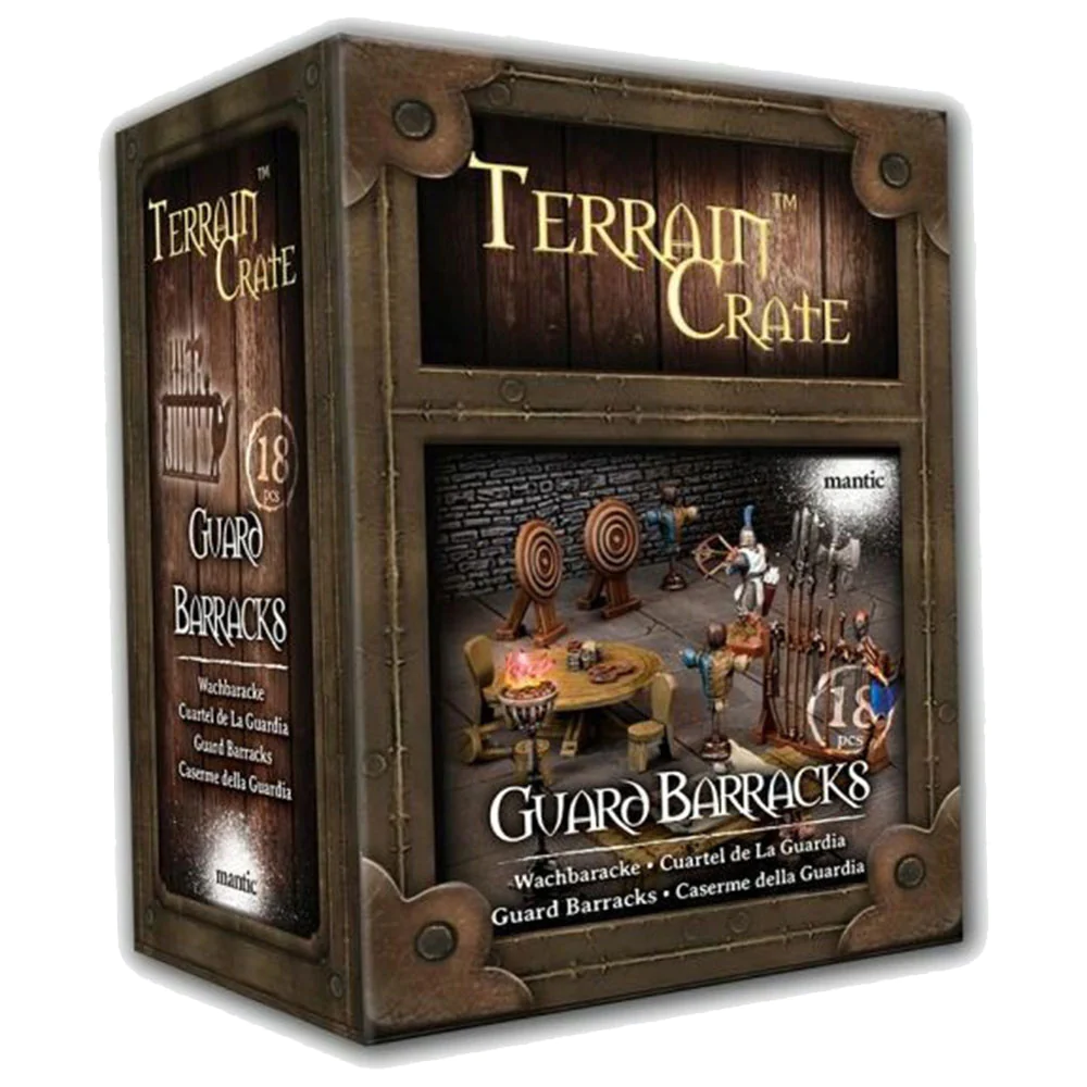 Mantic Games Terrain Crate Guard Barracks Highly Detailed High Quality ...