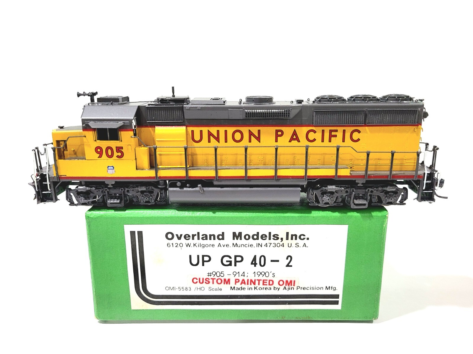 Overland OMI UP EMD GP40-2 Union Pacific #905 HO Brass Model #5583.1 | eBay